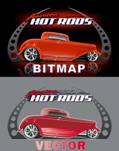 RED HOT ROD CONVERT BITMAP TO VECTOR - Vector Squad Blog